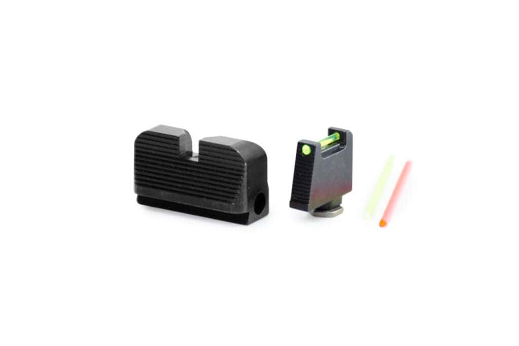 Taran Tactical for Glock Fiber Optic Sight Set Co-Witness, RMR Cut ...